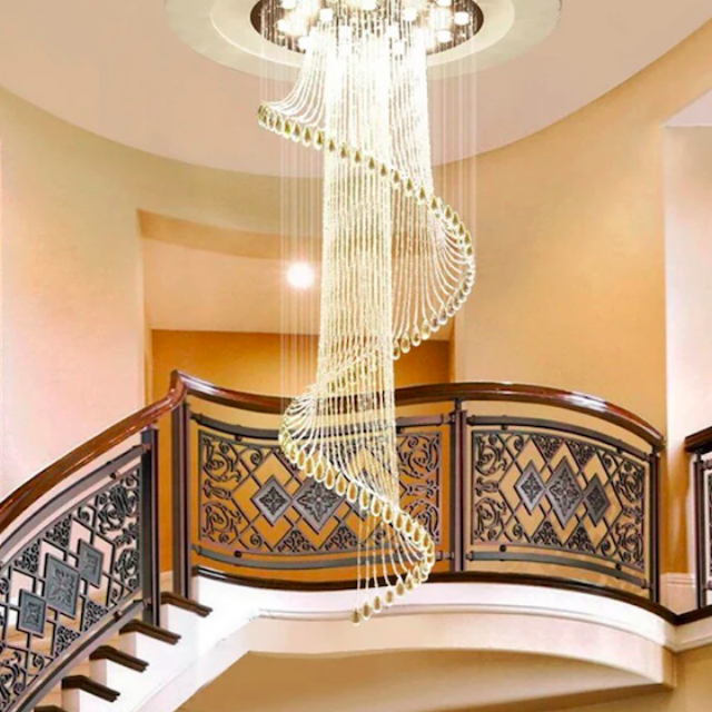 Staircase Chandelier: Amazing Designs That Will Blow Your Mind