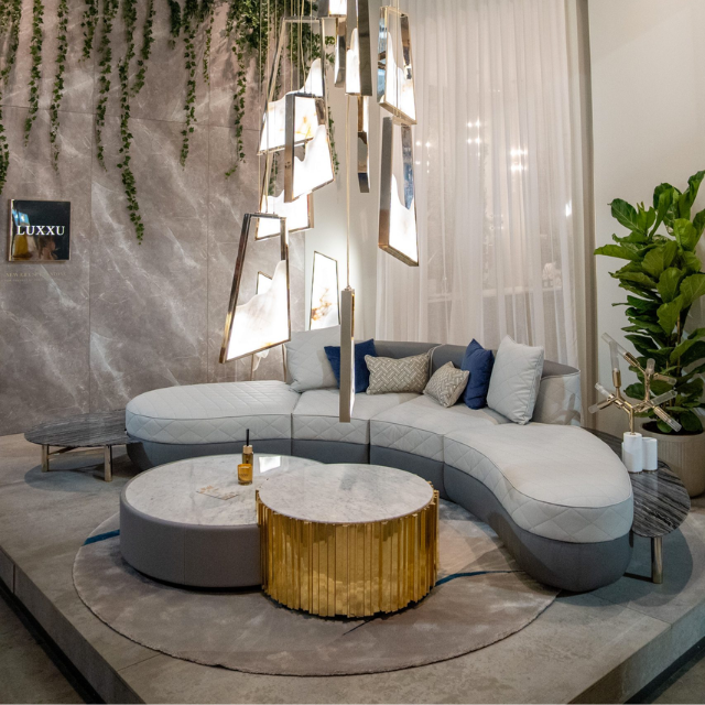 Magnificent Lounge Area With LUXXU